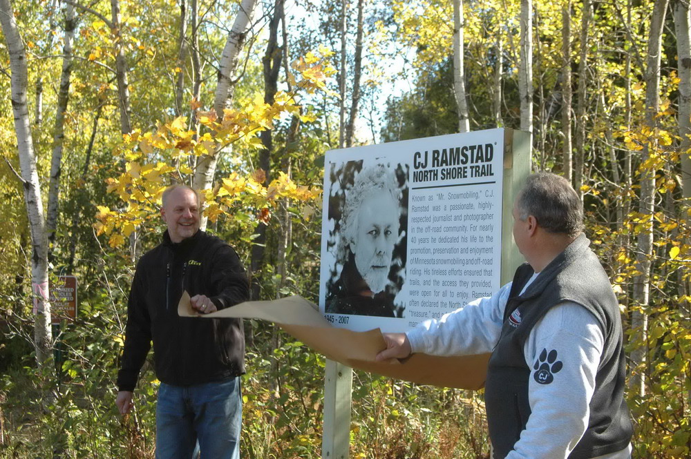 North Shore State Trail Now Officially the C.J. Ramstad North Shore ...