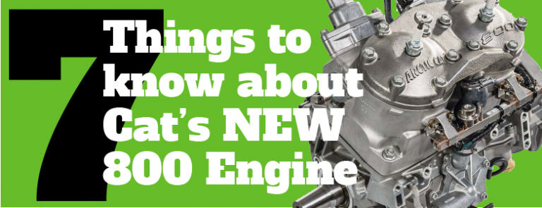 7 Things to Know About Cat's NEW 800 Engine - MaxSled.com Snowmobile ...